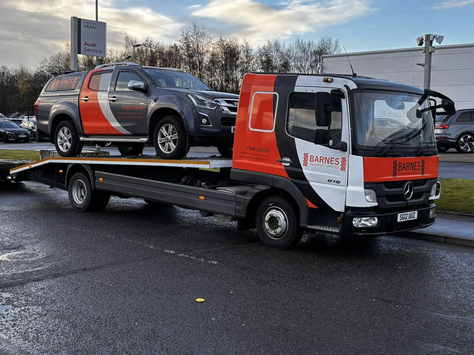 Open Car Transportation - Barnes Transport Services